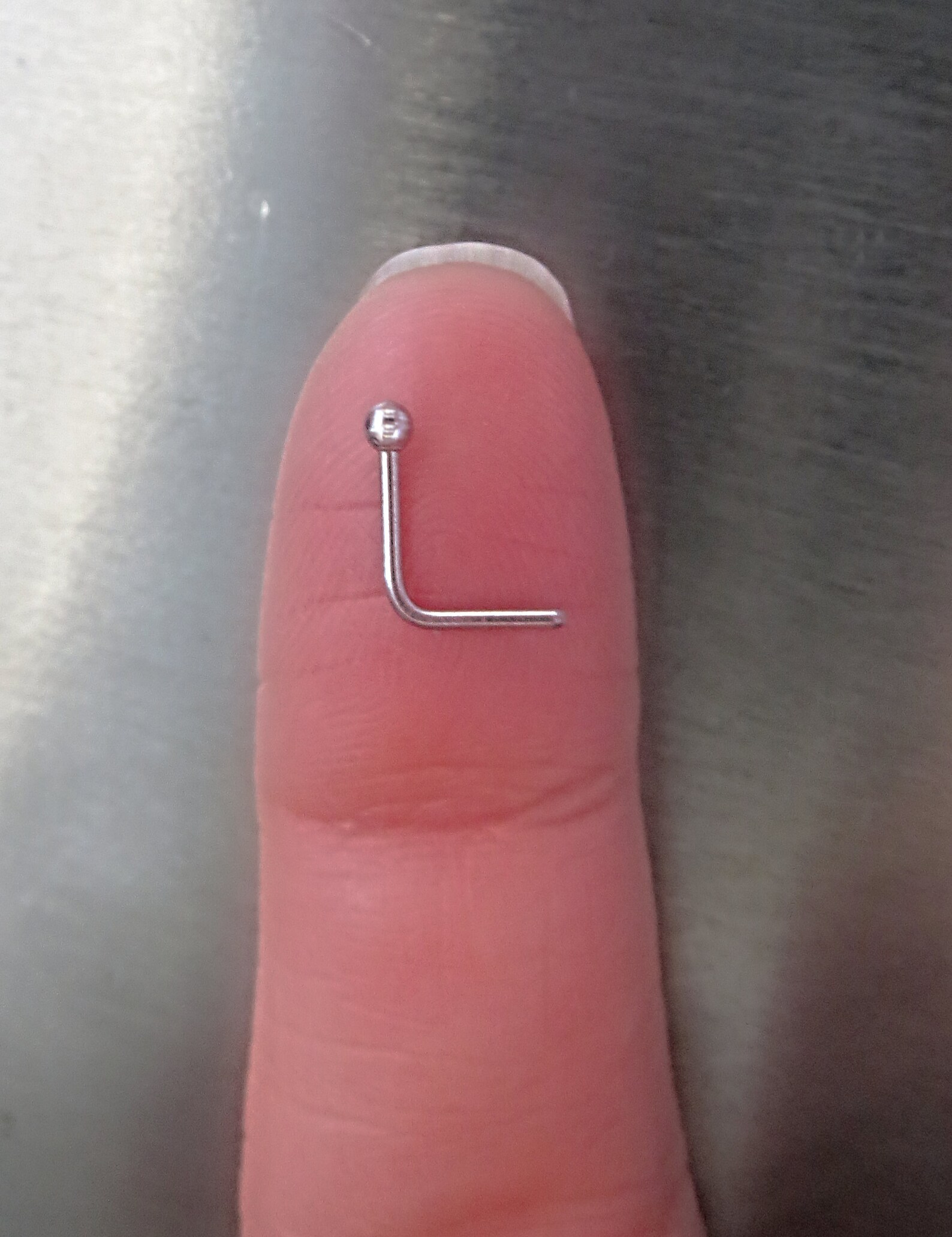 Basic Ball Nose Stud, 316L Surgical Steel Nose Ring, Classic Nose Stud ...