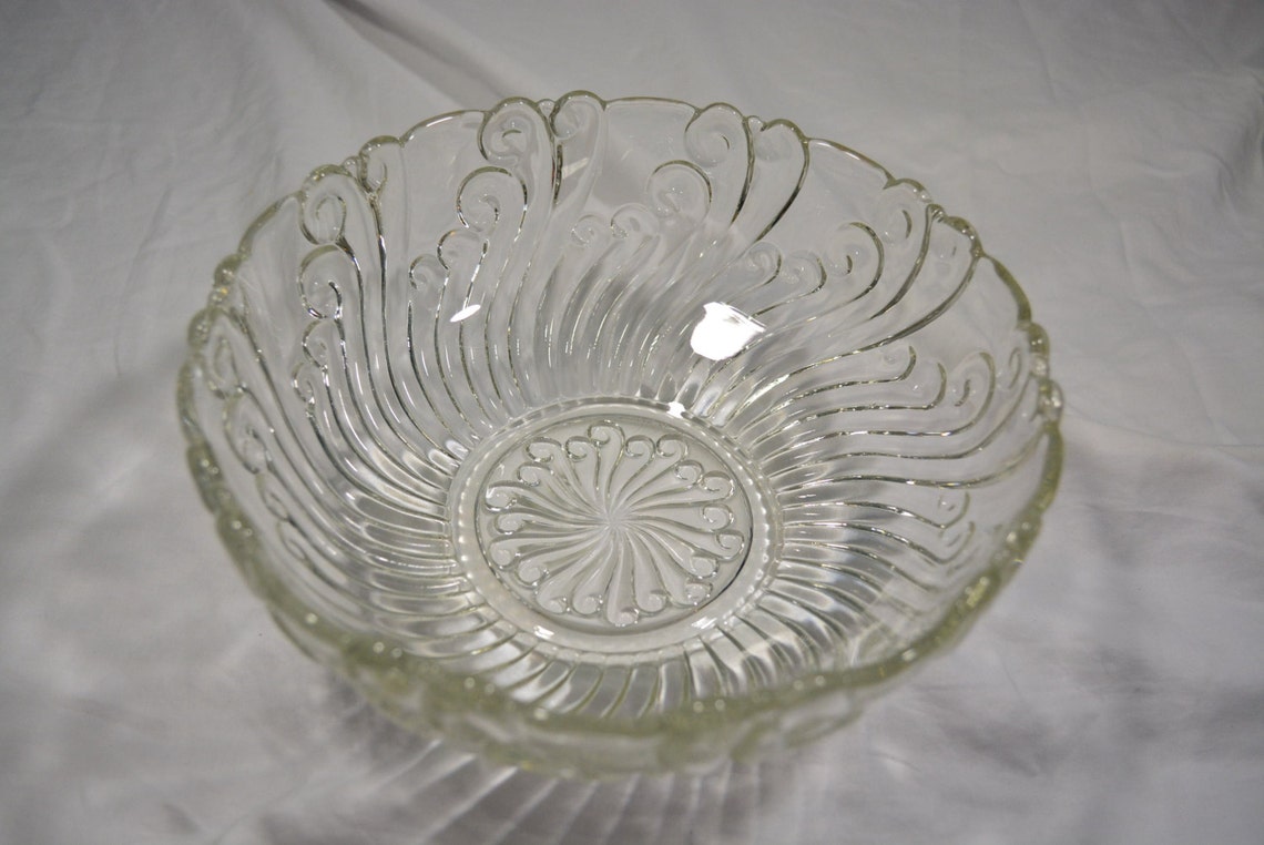 Unique Boho Beachy Mid Century Organic Flowy Heavy Glass Wave - Etsy