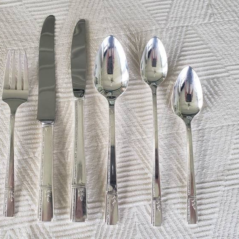 Prestige Silver Plate Flatware - Etsy