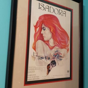 Isadora * Isadora Duncan * Modern Dance Film 1968 * Custom Framed ...
