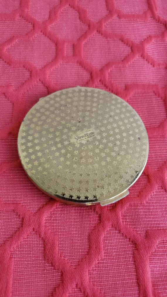 Vintage Stratton Round Mirror Powder Compact 1960s 19… - Gem