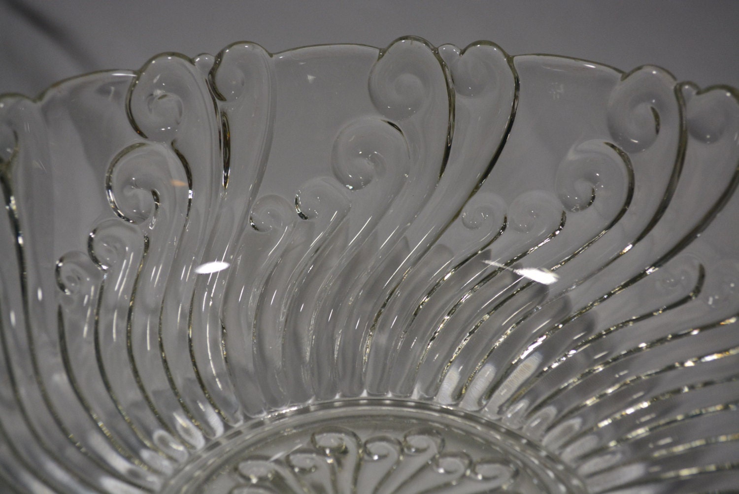 Unique Boho Beachy Mid Century Organic Flowy Heavy Glass Wave - Etsy