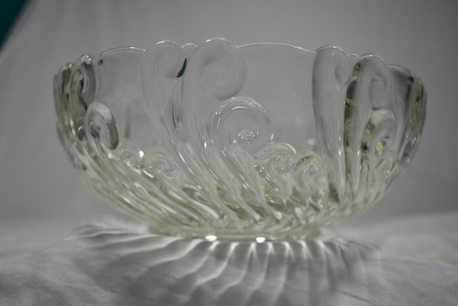 Unique Boho Beachy Mid Century Organic Flowy Heavy Glass Wave - Etsy