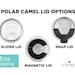 Polar Camel Standard 30 Oz or 20 Oz Lids, Fits All Standard Tumblers ...