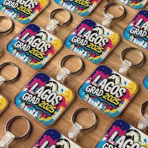 Custom Logo Keychains, Full Color Logo Tags Printed Personalized ...