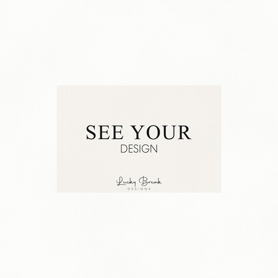 SEE YOUR DESIGN Add This to Your Order to See a Proof of - Etsy