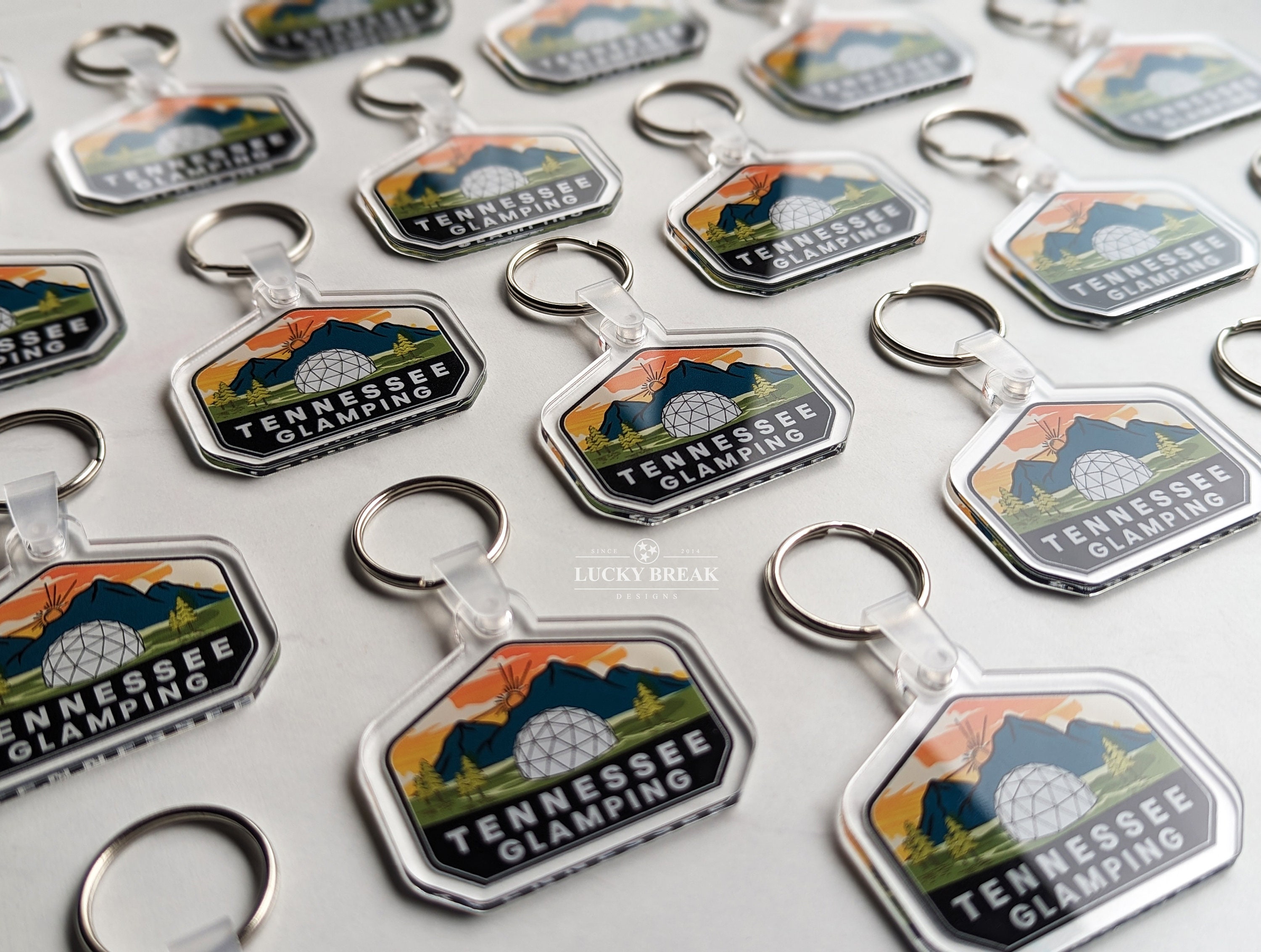 Custom Keychains With Your Logo, Full Color Logo Printed Personalized ...