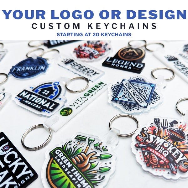 Custom Keychain - Etsy