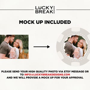 Personalized Wedding Poker Chips Set - Custom Poker Chip - Engagement ...