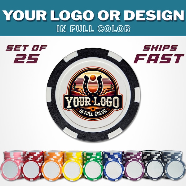 Poker Chips Custom Denomination - Etsy