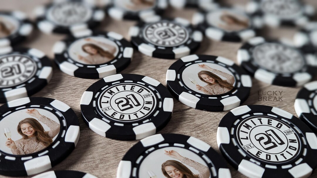 Personalized 21st Birthday Poker Chips Set - Limited Edition Birthday ...
