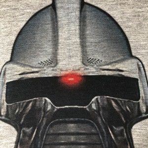 Battlestar Galactica / Classic Cylon Head / Men's Gray | Etsy