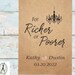 Scratch Ticket Wedding Favor Bags, Lotto Ticket Bags, Lottery Ticket ...