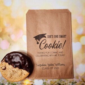 Graduation Cookie Bag, Graduation Favor Bags, Class of 2024, Cookie Bag ...
