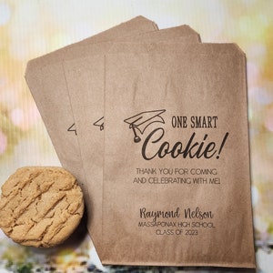 Graduation Cookie Bag, Graduation Favor Bags, Class of 2024, Cookie Bag ...