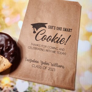 Graduation Cookie Bag, Graduation Favor Bags, Class of 2024, Cookie Bag ...
