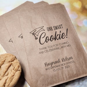 Graduation Cookie Bag, Graduation Favor Bags, Class of 2024, Cookie Bag ...