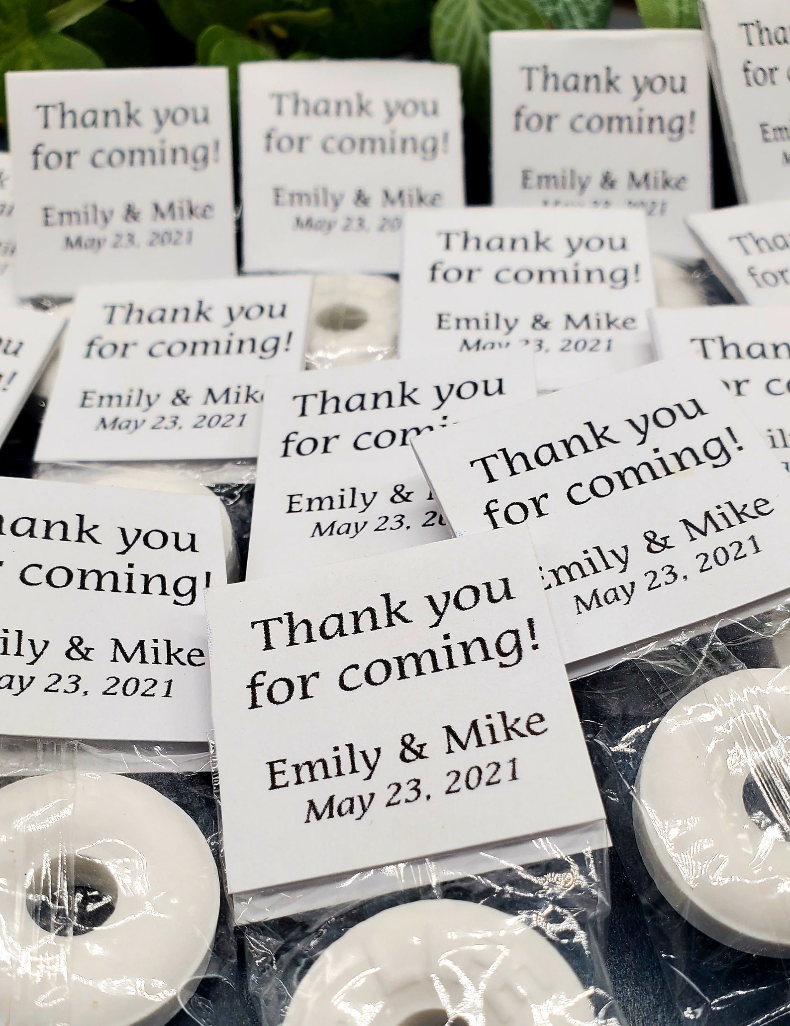 25 or 50 Custom Mints Personalized Mints Custom Tags for | Etsy