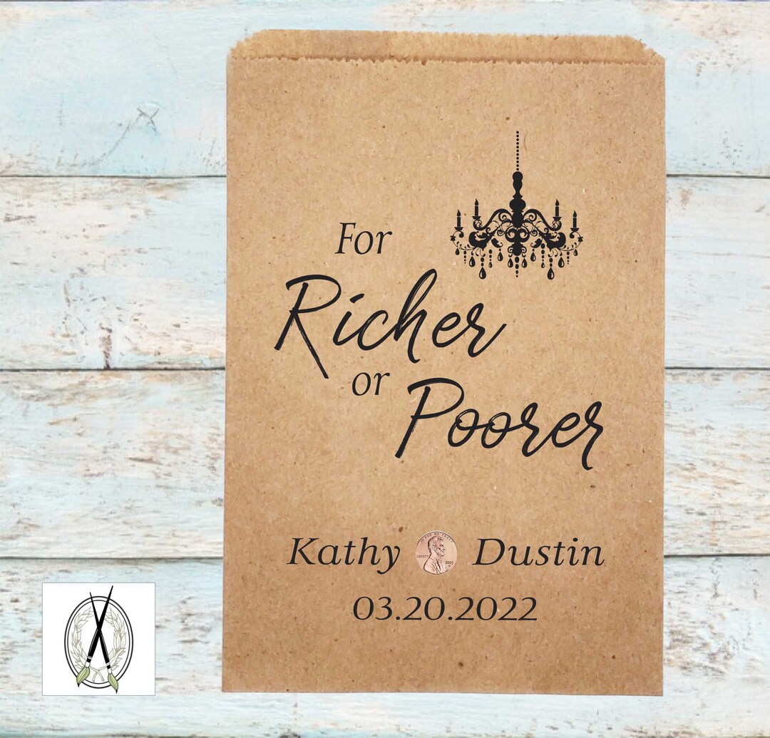 Scratch Ticket Wedding Favor Bags, Lotto Ticket Bags, Lottery Ticket ...