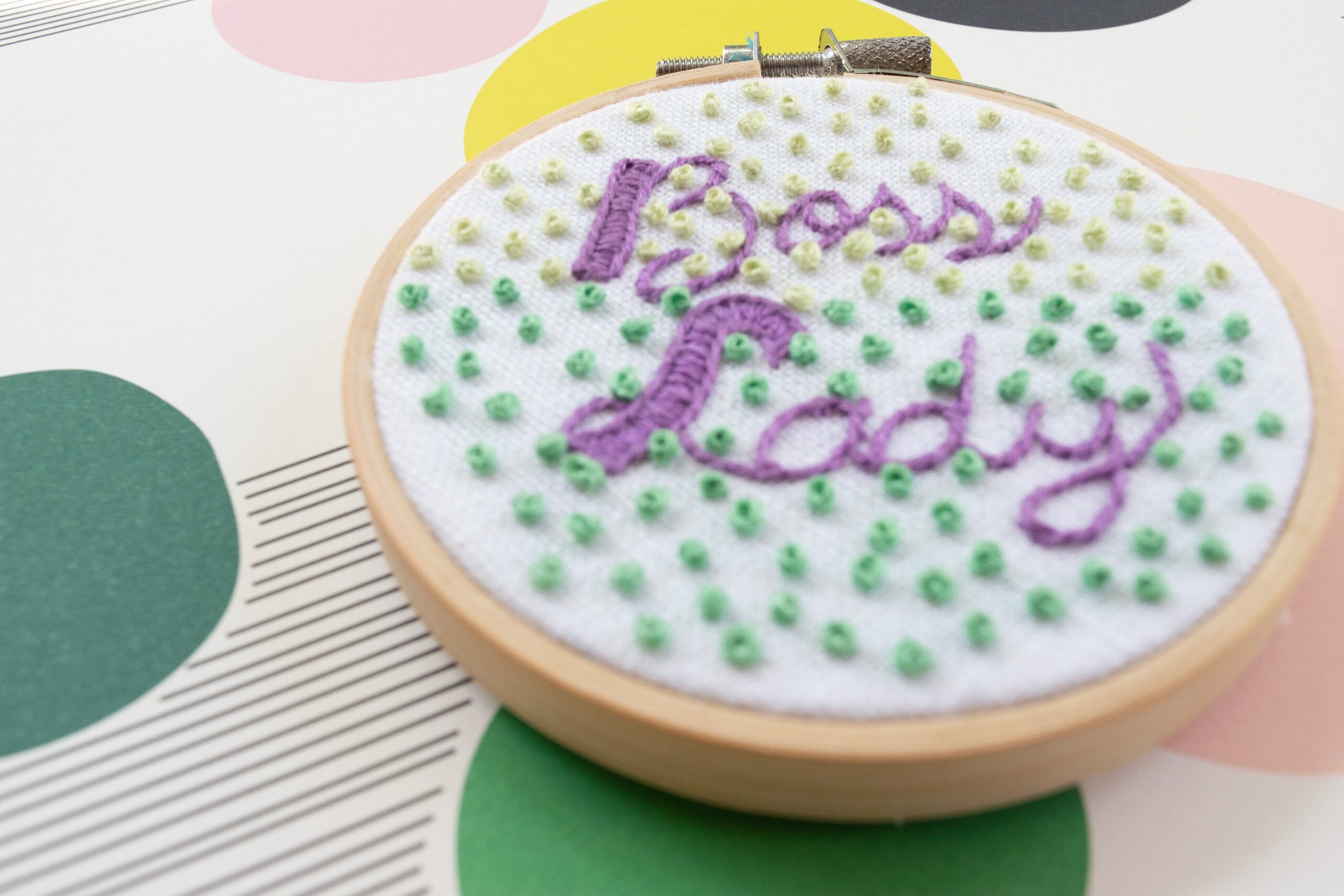 Boss Lady Embroidery - Etsy