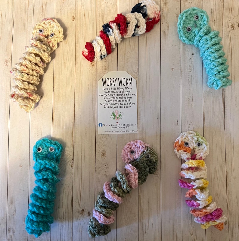 Worry Worms - Act of Kindness - Etsy