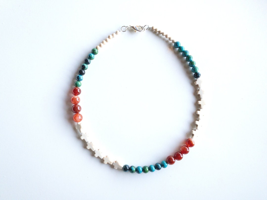 Kiara Cross Choker Necklace, OBX Inspired Jewelry, Teenager Gift, OBX ...