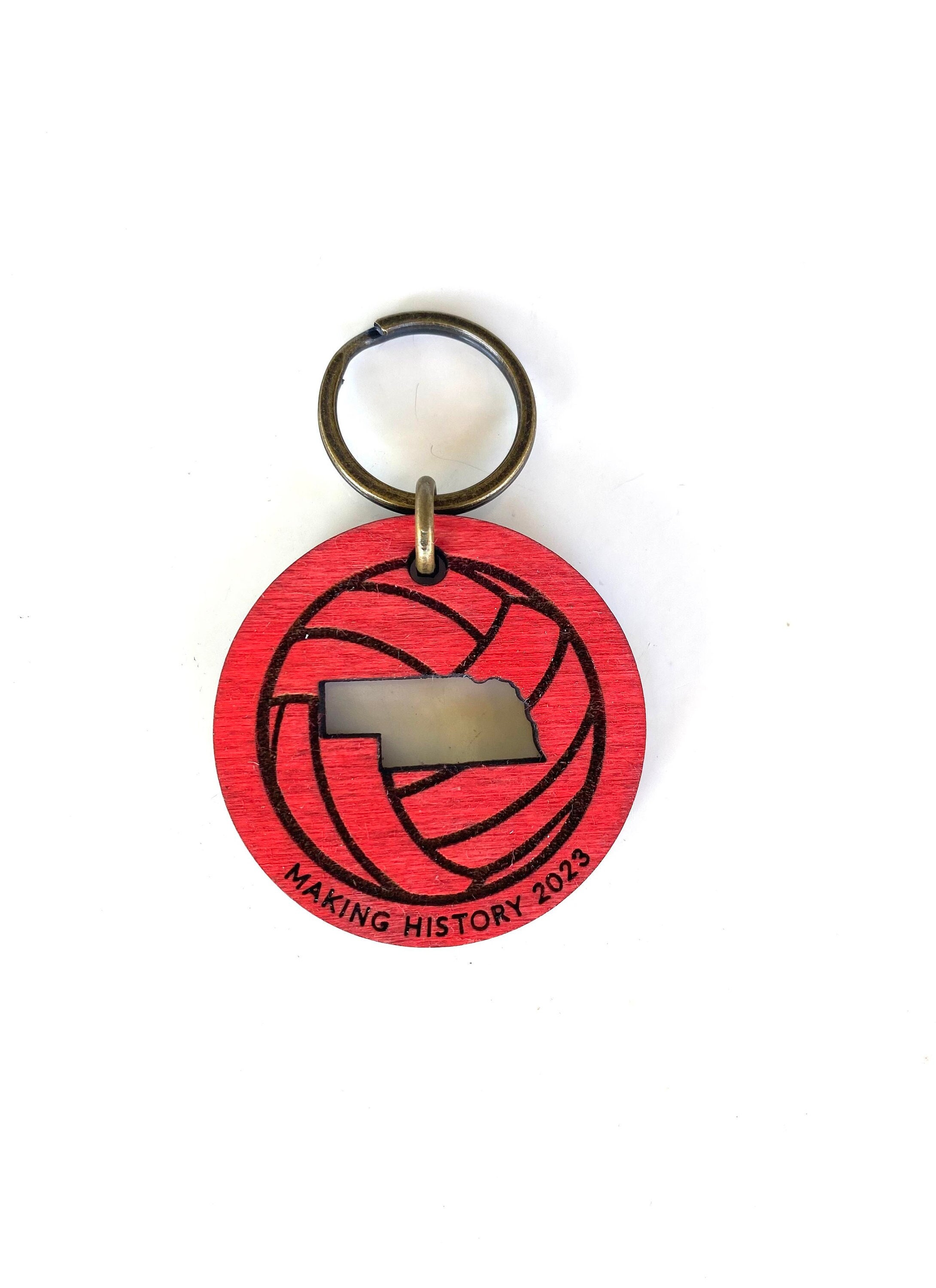 Commemorative Volleyball Keychain, Making History 2023 Volleyball, Gift ...