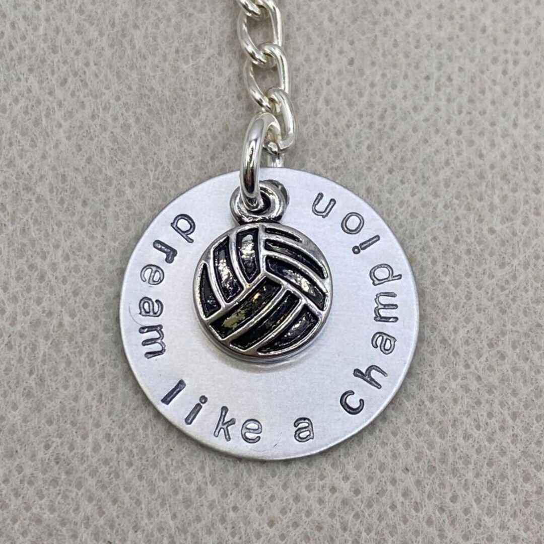 Dream Like a Champion Keychain, Nebraska Volleyball Keychain, NBR ...