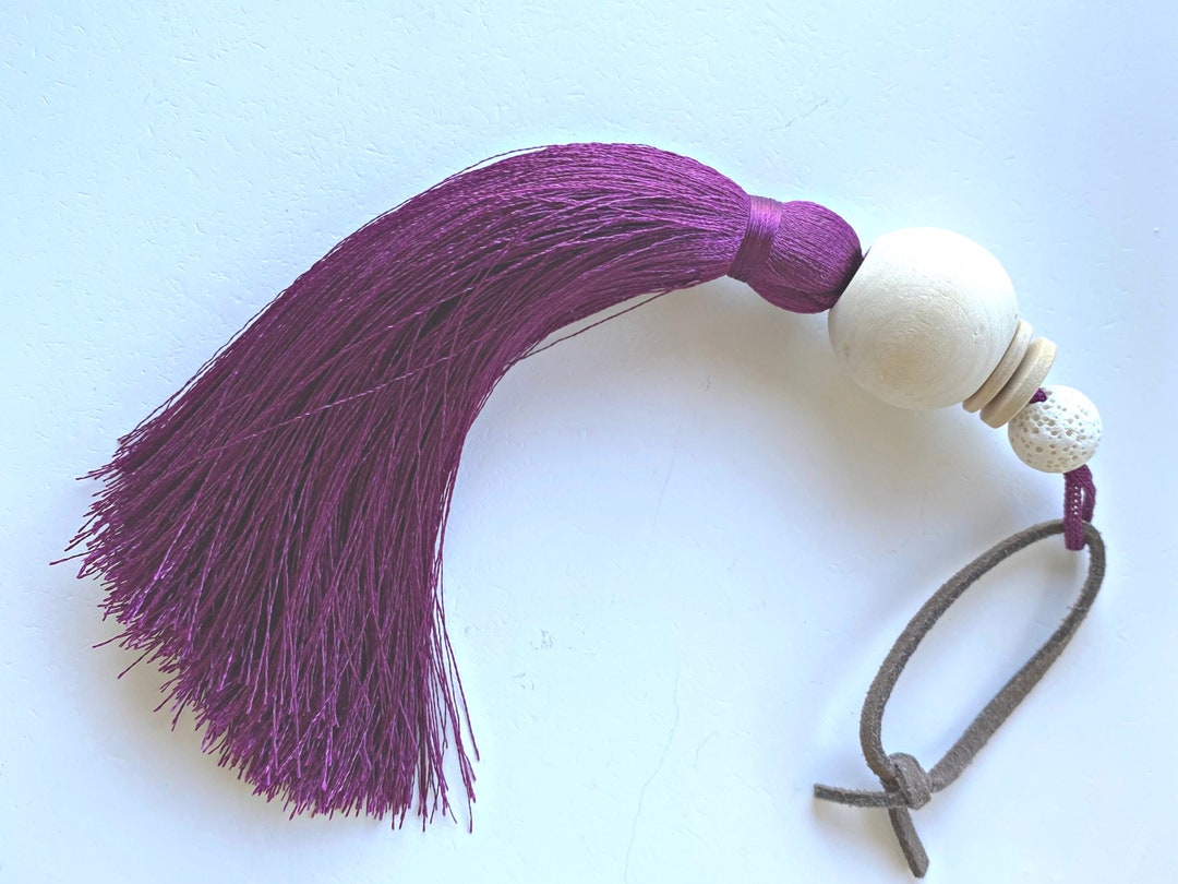 Hanging Diffuser for Essential Oils, Aroma Diffuser Hanger, Silk Tassel ...