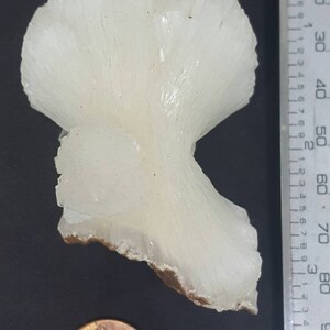Aaa/rough White Stilbite/ Natural Zeolite/undamage/indian/specimen ...