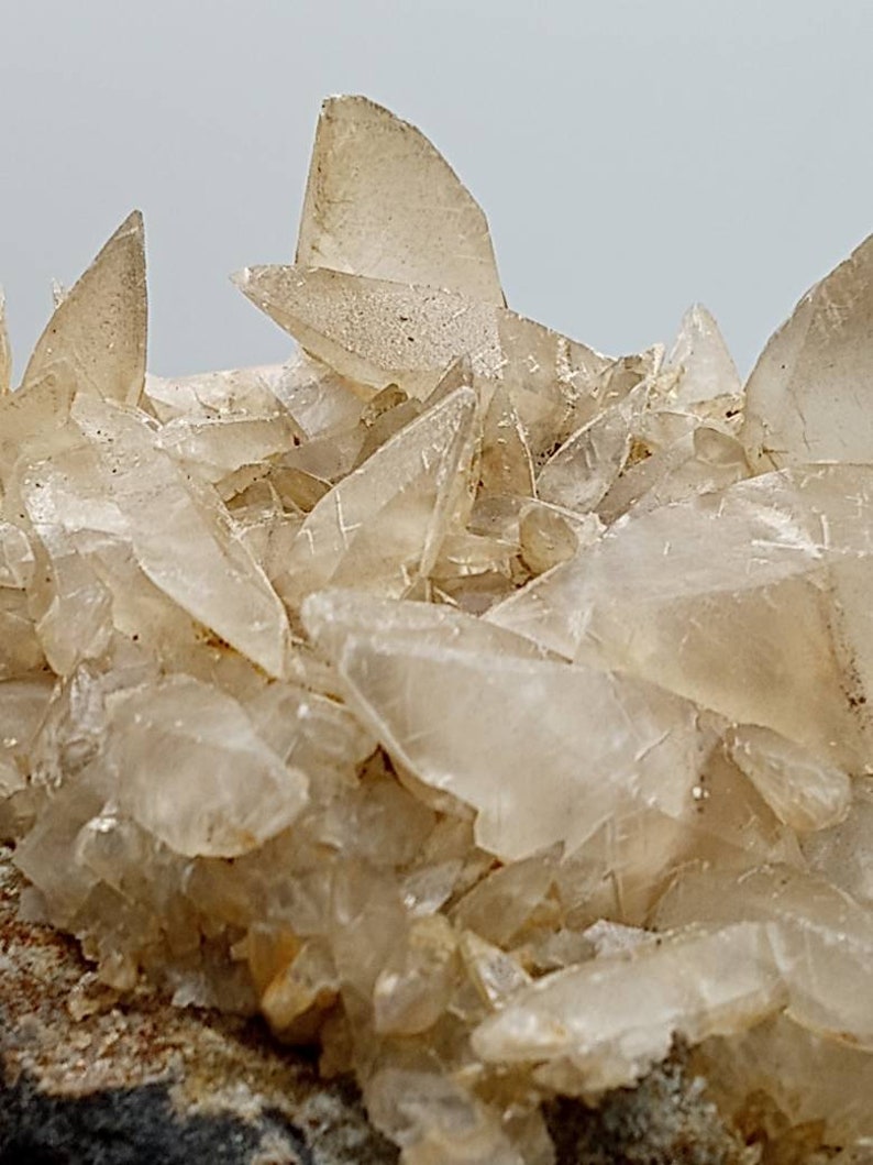 Dogtooth Calcite Crystal Cluster! - Etsy