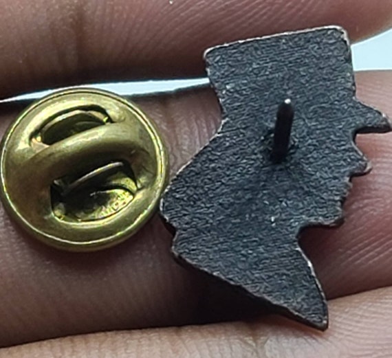 Rare Soldier Head wearing Cap Antique Lapel Hat Pin … - Gem