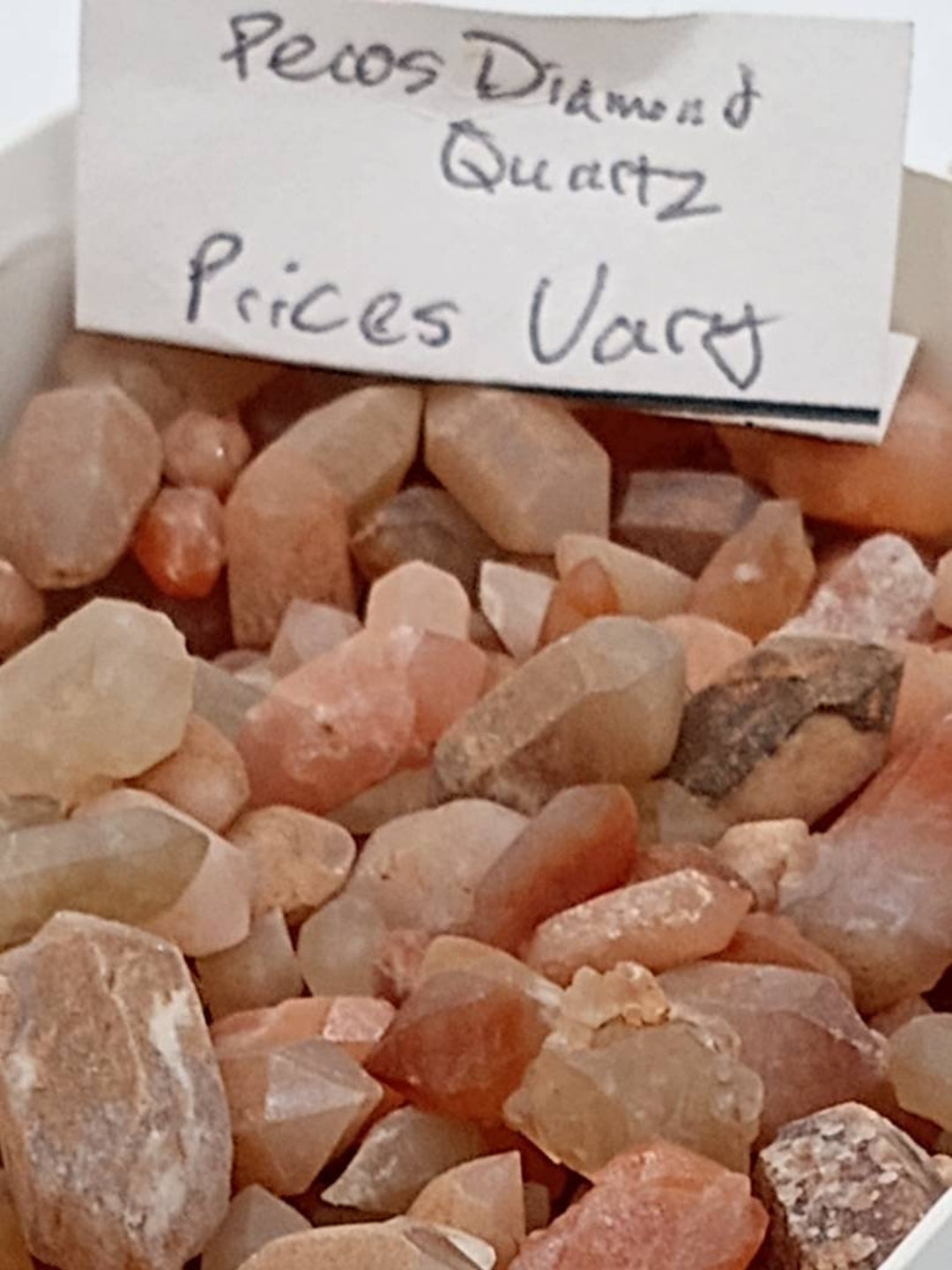 Pecos Diamond Quartz Parcel! - Etsy