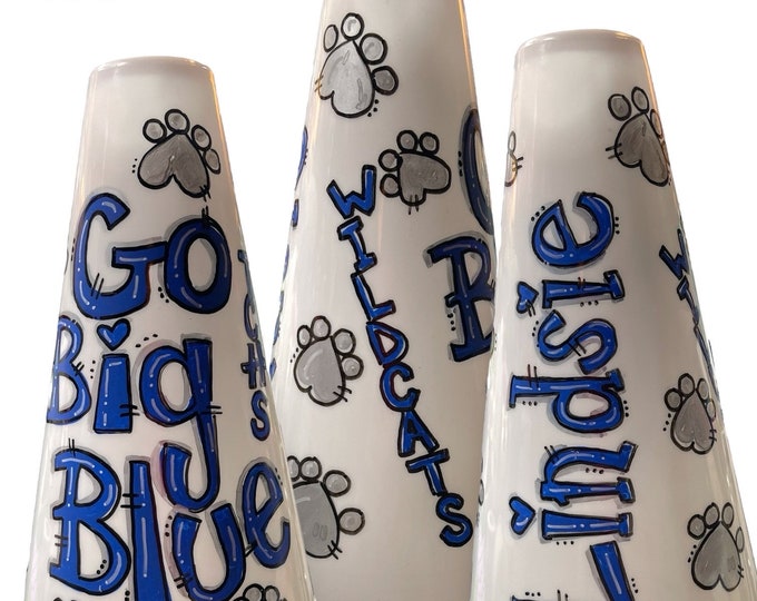 Cheerleader Megaphone | Personalized Megaphone| Cheer Megaphone Party ...