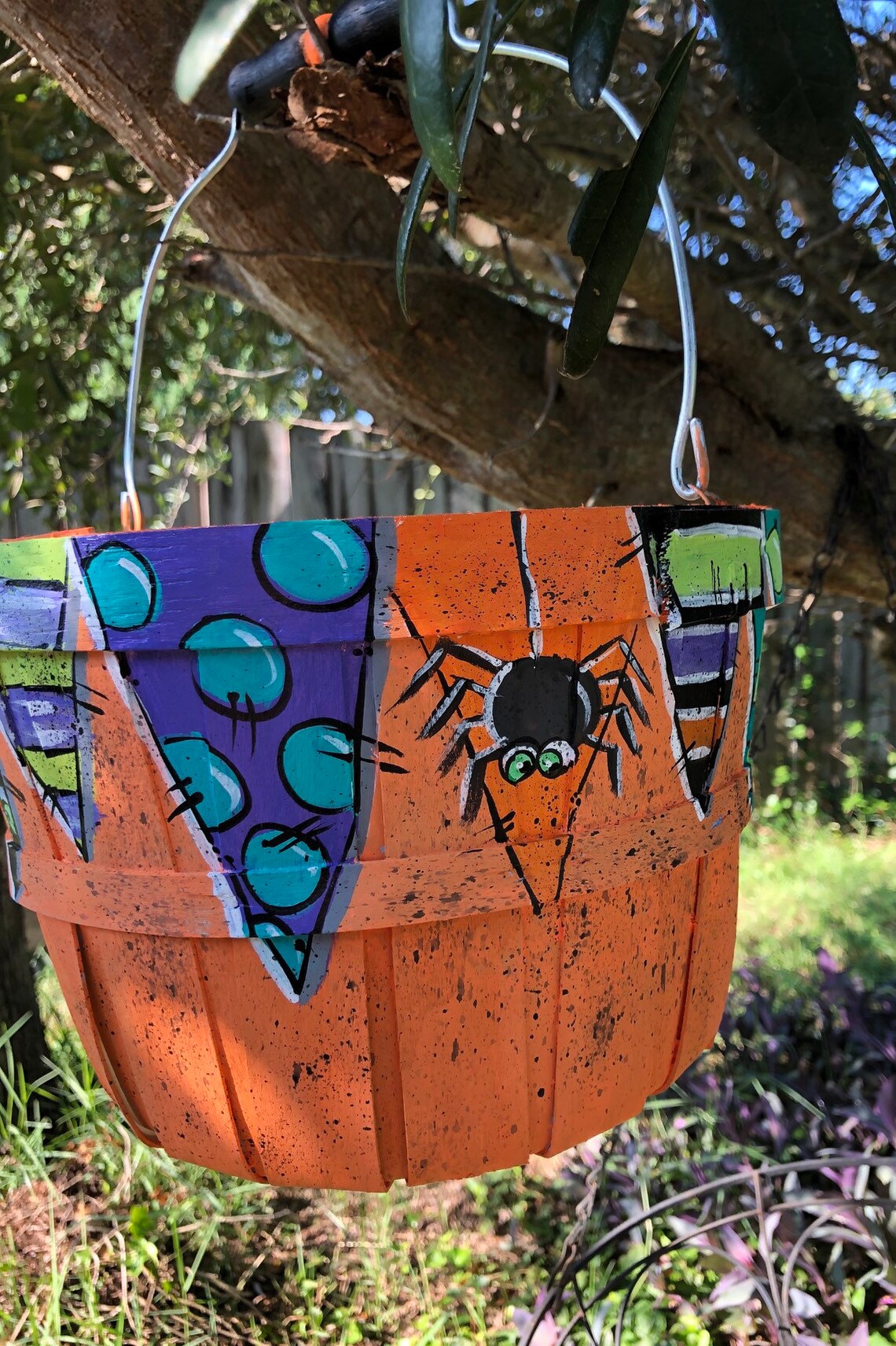 Trick or Treat Basket Halloween Halloween Basket | Etsy