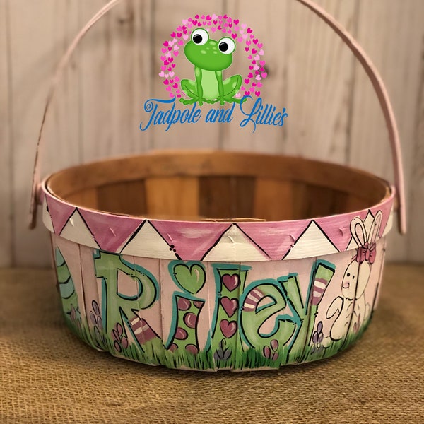 Girls Easter Basket - Etsy