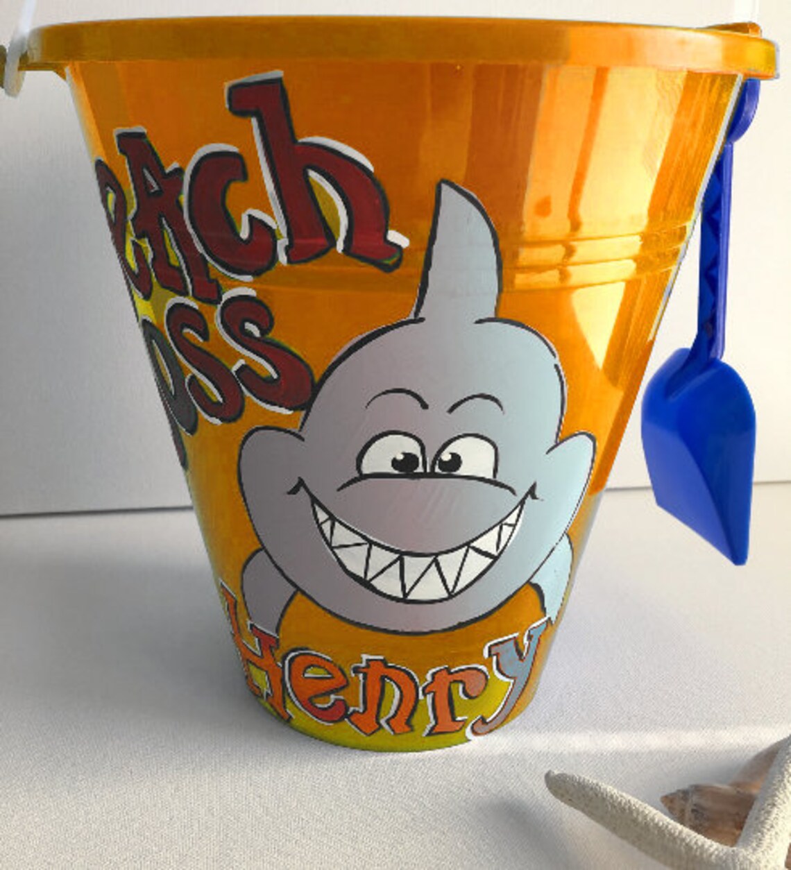 Hand Painted Beach Bucket Cruise Ship Bucket Sand Bucket | Etsy