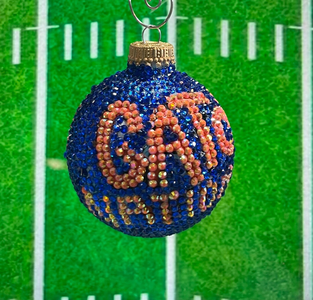 Florida Gators Christmas Ornament: Hand-studded Rhinestone Gift - Etsy
