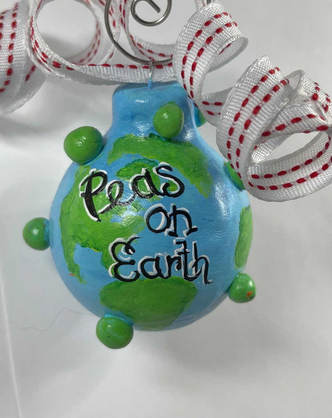 Peace on Earth Christmas Ornament - Etsy