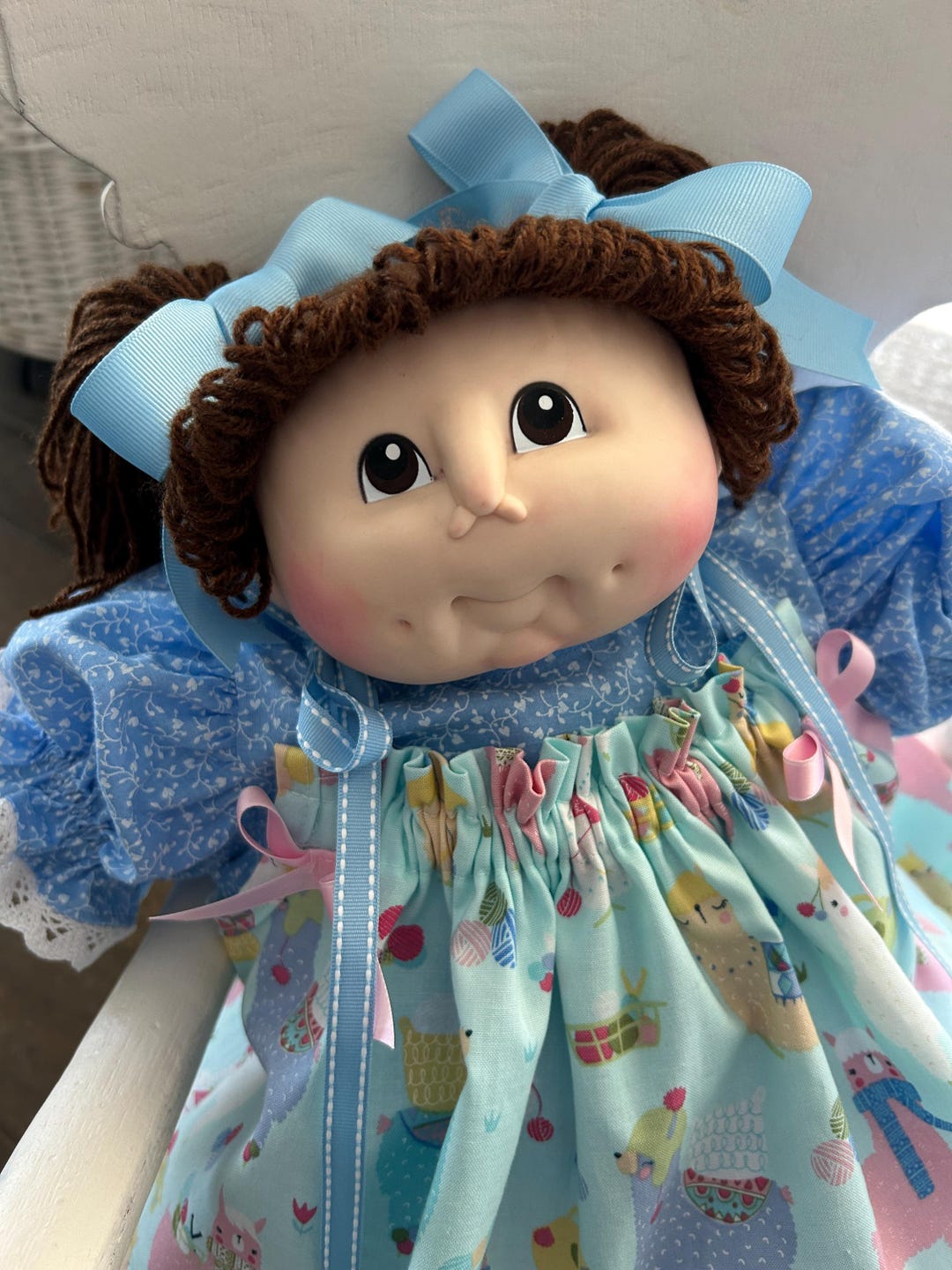 NEW Martha Nelson Thomas Original Doll Baby Girl in Blue - Etsy