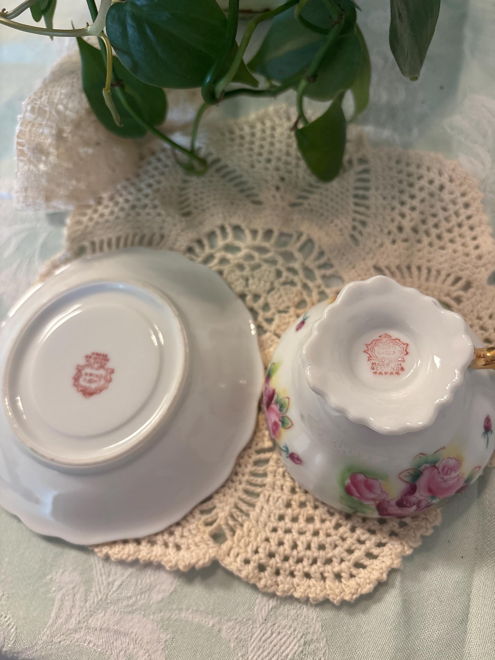 Vintage 1950’s Tea Cup Set - Etsy