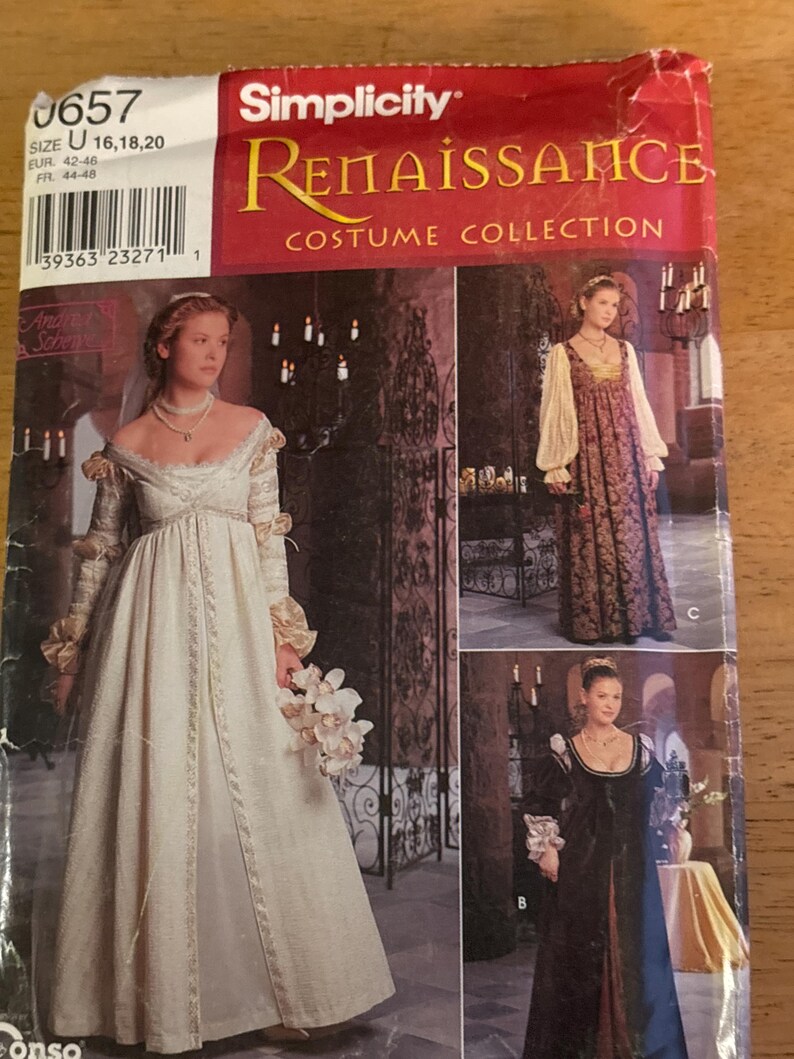 Renaissance Womens Sewing Pattern - Etsy