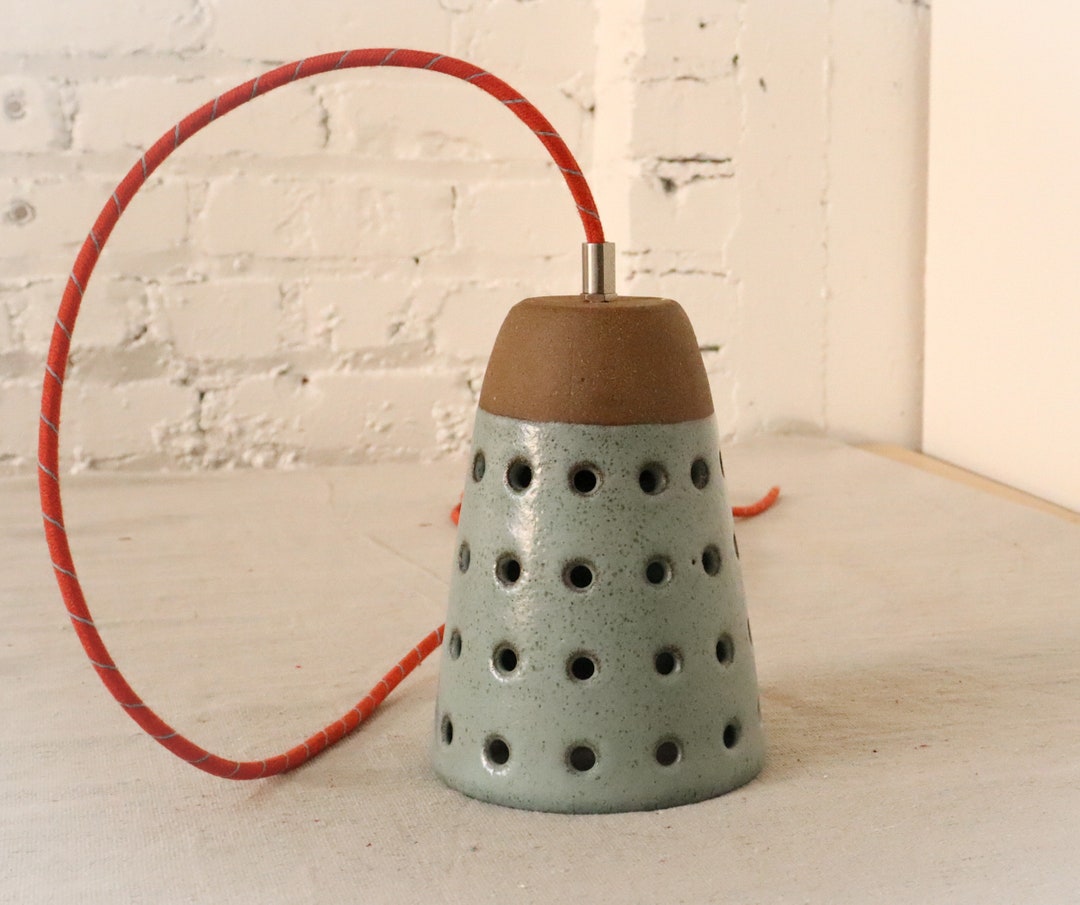 Pendent Lamp, the Ryan Co., Ryan Bryant, Ceramics, Lamp, Post Modern ...