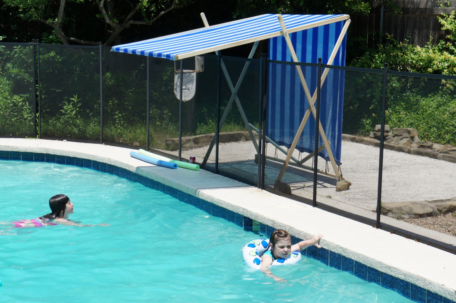 Shark Shade Premium Portable Shades Blue and White - Etsy