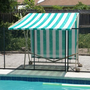 Shark Shade Premium Portable Shades Green and White - Etsy