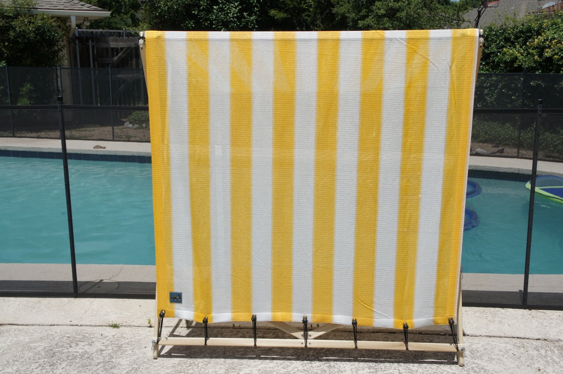 Shark Shade Premium Portable Shades Yellow and Whiteb - Etsy
