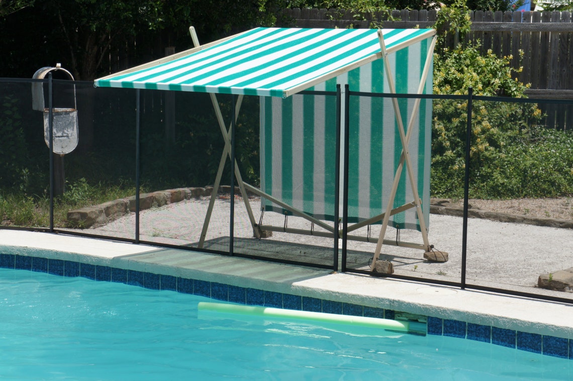 Shark Shade Premium Portable Shades Green and White - Etsy