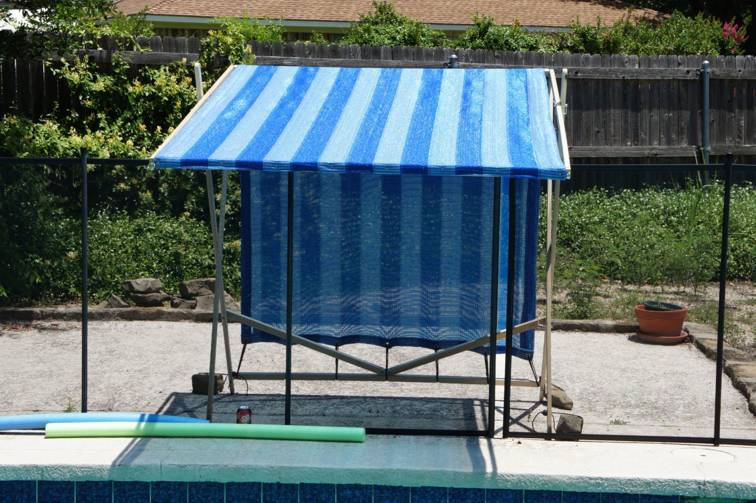 Shark Shade Premium Portable Shades Blue and White - Etsy