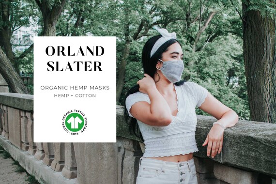 Organic Cotton Hemp Face Mask Filter Pocket Contour Fit - Etsy