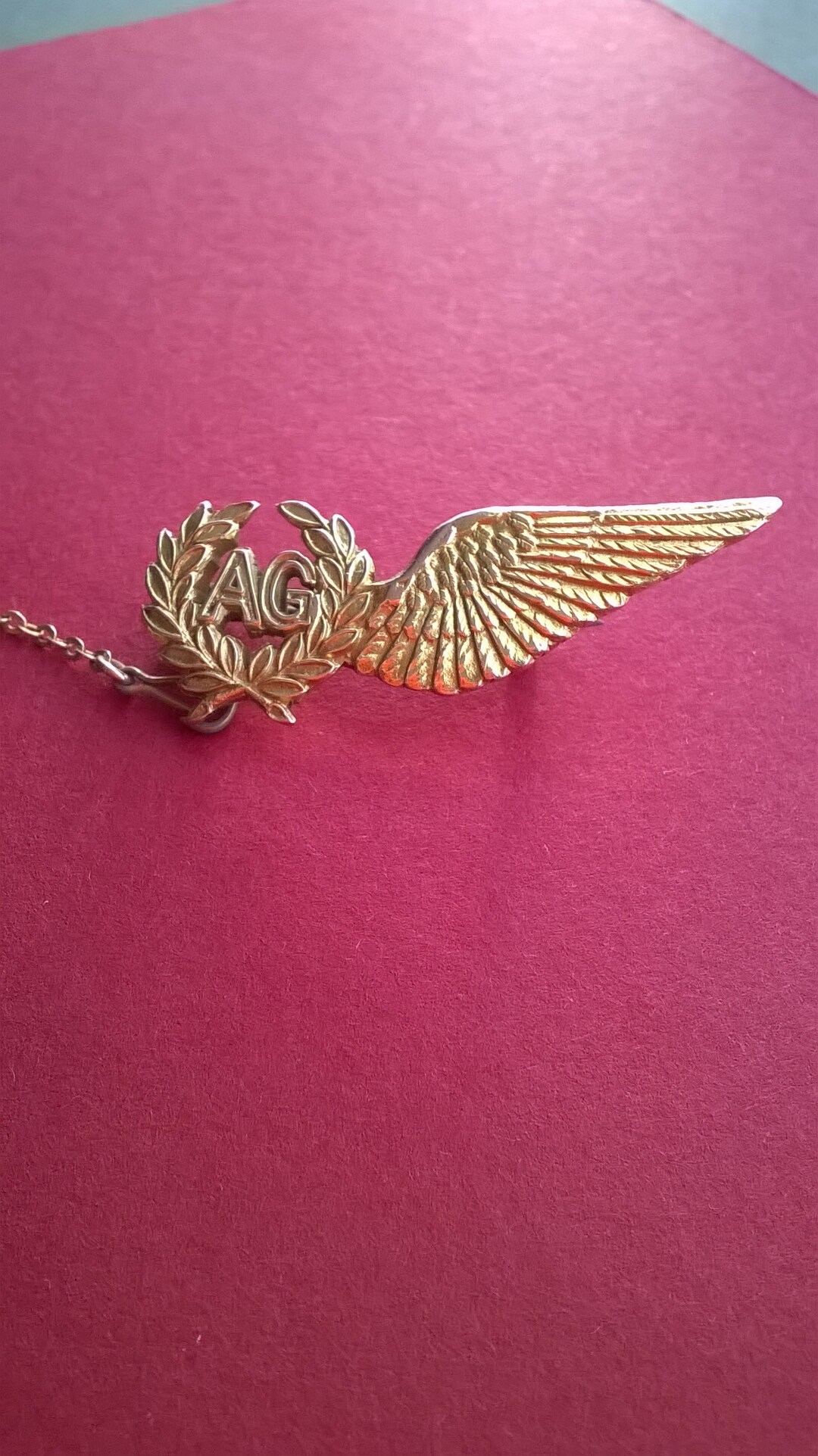 WW2 Royal Air Force Air Gunner's Brevet Gold RAF - Etsy
